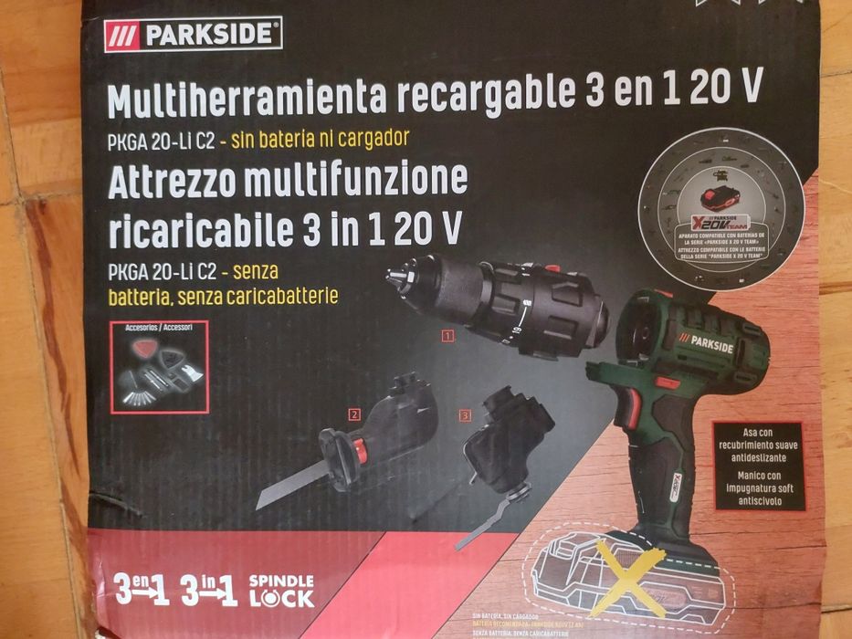 Piese Multitool 3in1 si 4in1 PKGA 20 LI C2 Parkside Titu • OLX.ro