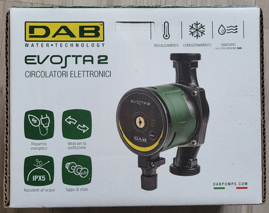 Продавам нова циркулационна помпа DAB Evosta 2 гр. Пловдив Коматевски възел • OLX.bg