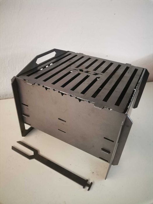 GRILL ALT Transformer cu un gratar si 6 locuri pt frigarui Hunedoara ...