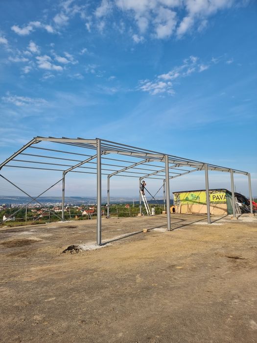 Vand hala metalica 10X20X4 Humulesti • OLX.ro