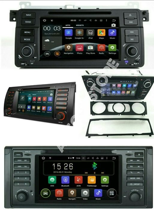 Навигация андроид Мултимедия android 12 за bmw E46 E39 X5 E53 БМВ BMW гр. София Хаджи Димитър ...
