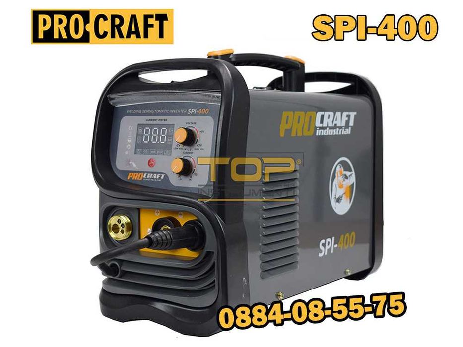 Телоподаващо с Електрожен 200A, PROCRAFT SPI-400, С и БЕЗ газ гр. Хасково Овчарски • OLX.bg