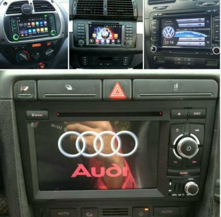 Навигация андроид Мултимедия android 12 за bmw E46 E39 X5 E53 БМВ BMW ...