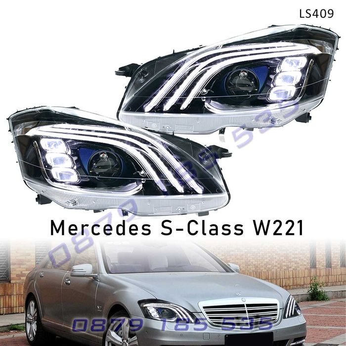 Тунинг LED фарове Mercedes S W221 нова визия мерцедес с класа лед гр. Димитровград • OLX.bg