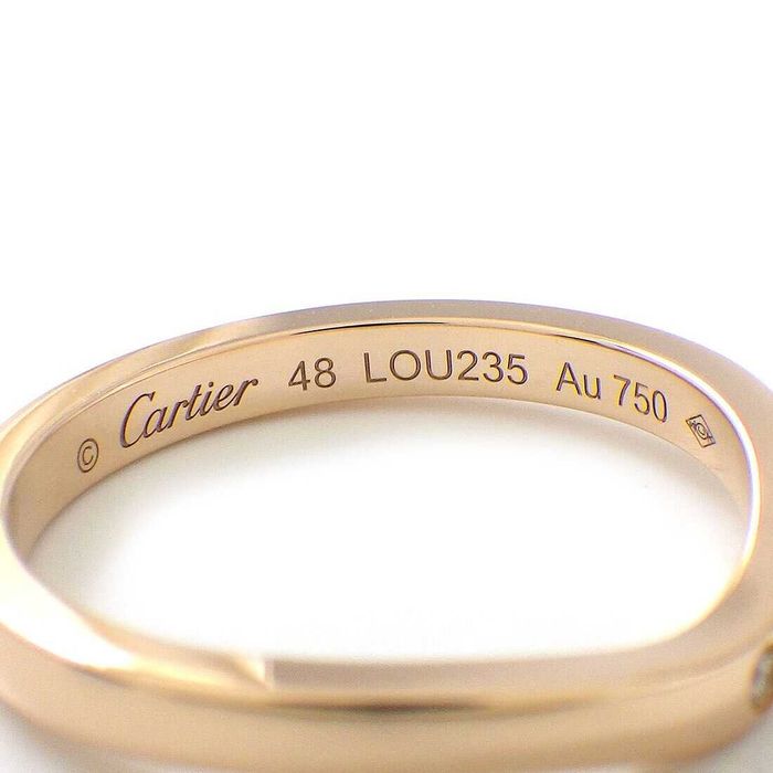 Inel Original Cartier Ballerine 3P cu diamante - Marimea 48 Constanta ...