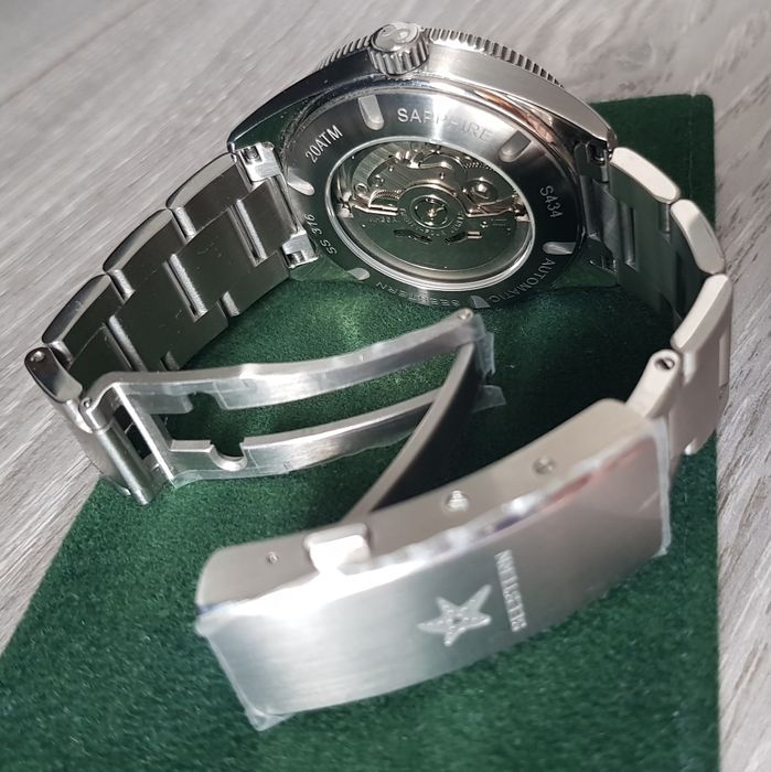 Ceas Automatic Seestern S434 v2, 39mm, Sapphire, mec Seiko, cadou FKM Bucuresti Sectorul 3 • OLX.ro