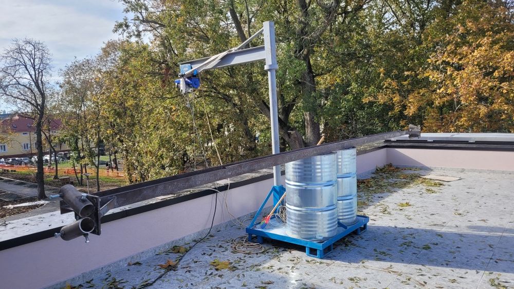 Electropalan carucior deplasare tip pod rulant mobil ridicare inaltime ...