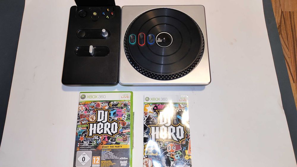 Xbox 360 Wireless Controller DJ Hero Turntable Control Guitar гр ...