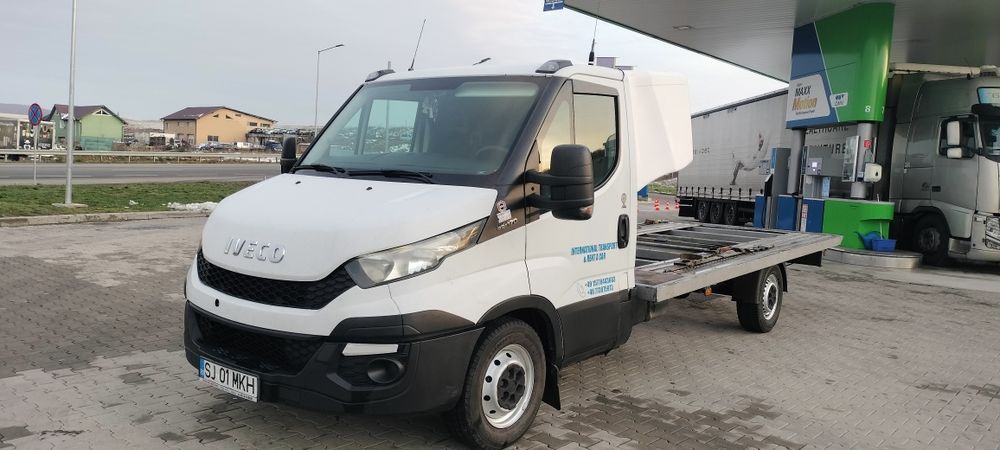 Se vinde Iveco daily 35S17 auto platforma deschisă ,transport auto ...