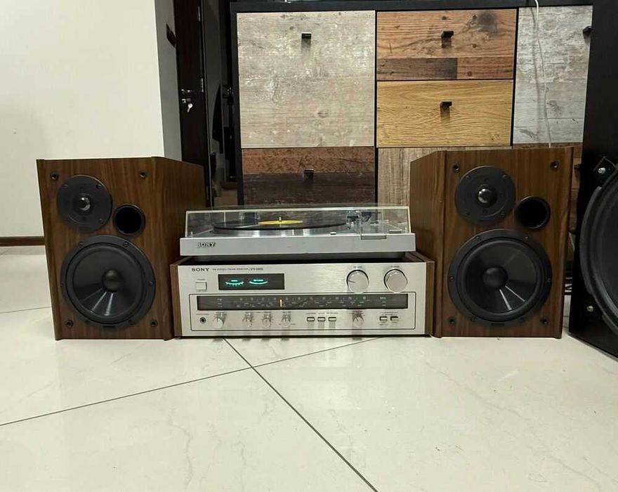 Колекционерски аудио сет SONY ресивър + грамофон и колони MB QUART гр. Пловдив Христо Смирненски ...