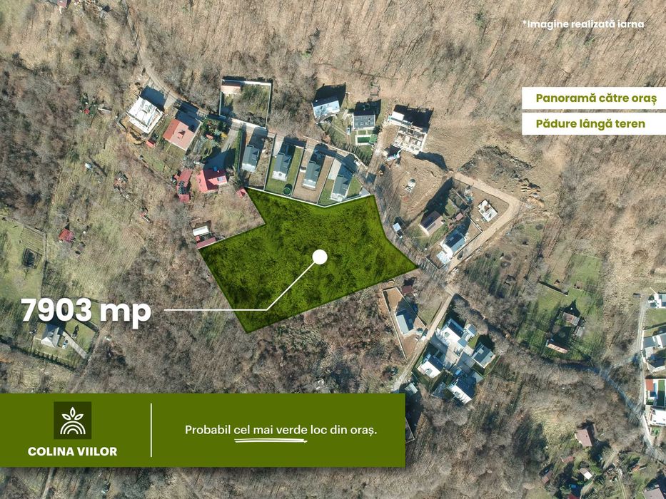 TEREN DE VÂNZARE-Colina Viilor, în cel mai verde loc din oraș! Baia ...