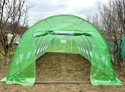 Solar grădină Cortis 3x8 m + Cadou Ață palisare și 250 clipsuri Titu ...