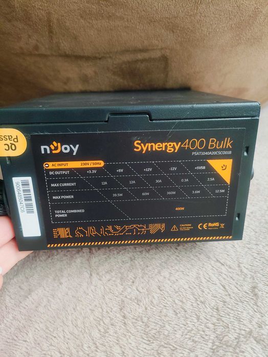 PSU(захранване) – Njoy 400W гр. Плевен Сторгозия • OLX.bg