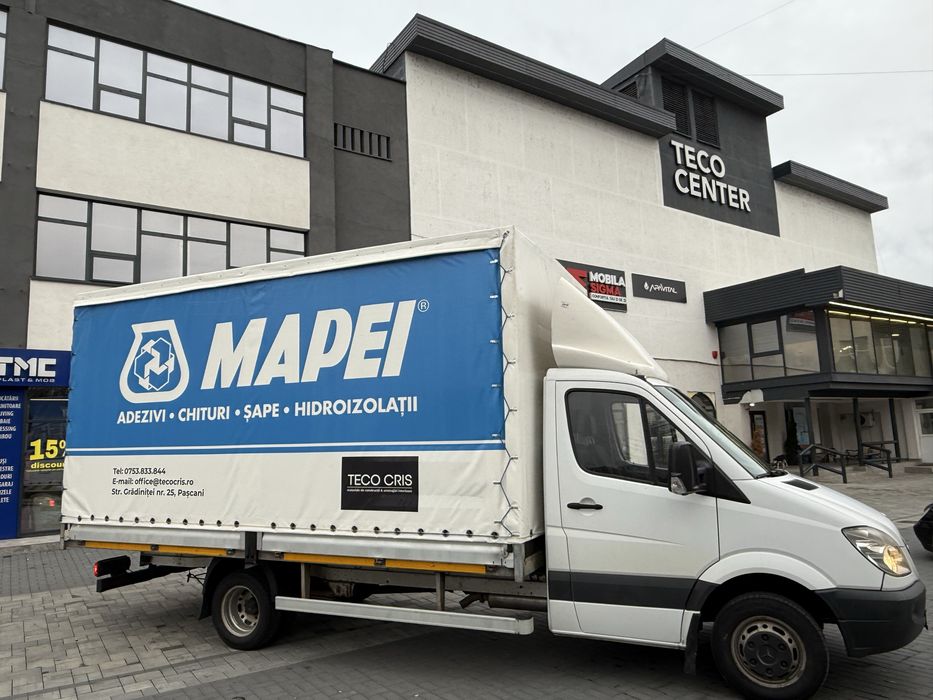 MERCEDES SPRINTER 515 prelata 4.8 metri 219.000 km revizie Mercedes ...