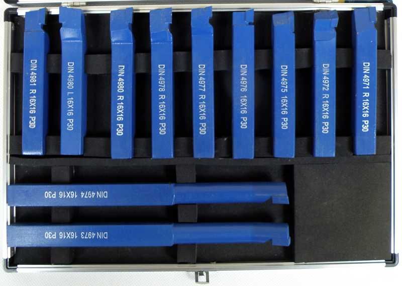 Set 11 cutite de strung 12x12 cu placute vidia brazabile Ilfov Baneasa ...