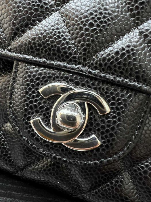 Geanta Chanel Classic 25cm, piele caviar, Premium Bucuresti Sectorul 6 ...