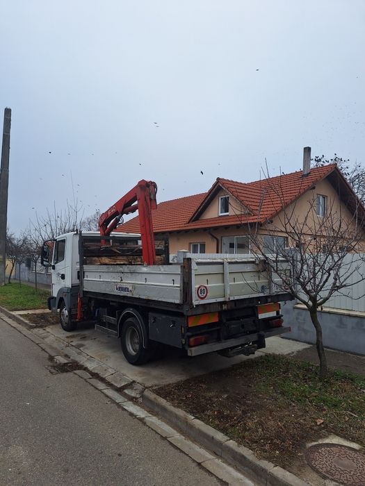 Vând camion basculabil cu macara Oradea • OLX.ro