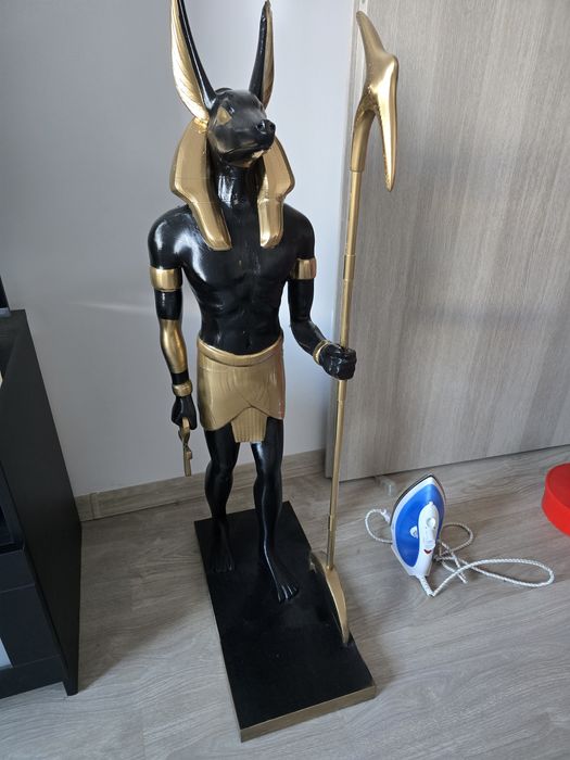 Statueta zeul egiptean Anubis 100cm Bucuresti Sectorul 6 • OLX.ro