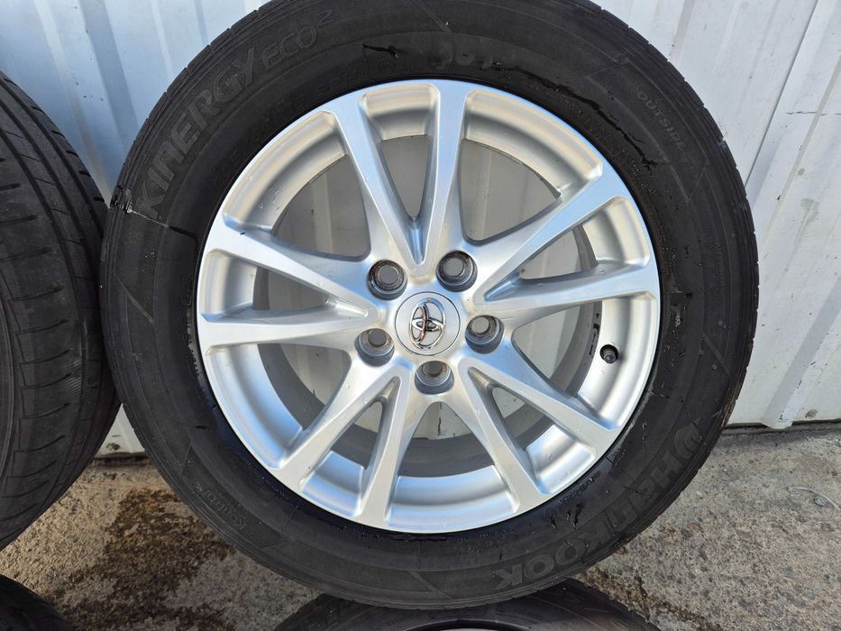 Jante / Roti Aliaj Originale cu Anvelope Toyota Avensis R16 Valcele ...