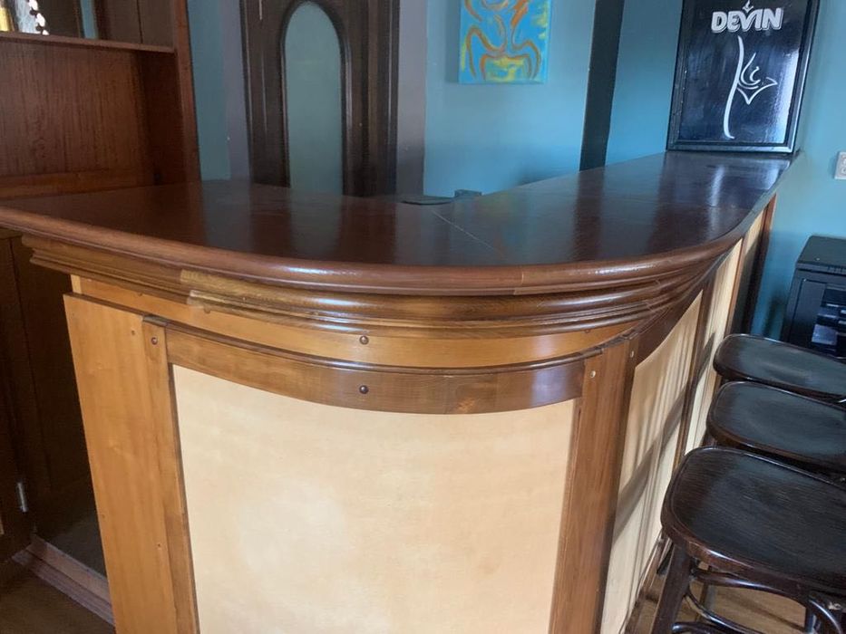 BAR lemn masiv, dotat cu mobilier inox profesional Bucuresti Sectorul 1 ...