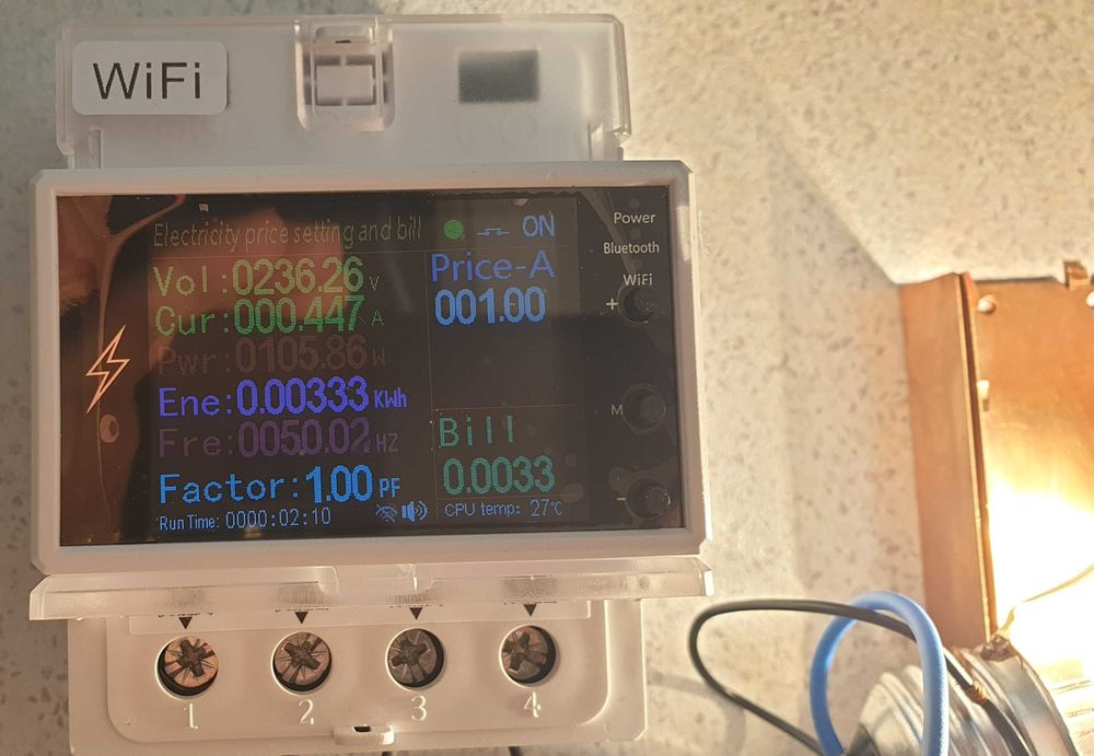 Contor Smart / monitor rețea Wi-Fi cu Releu 100A Bucuresti Sectorul 6 ...