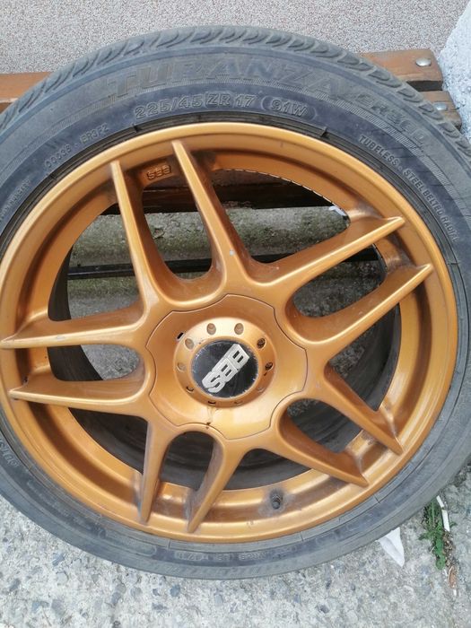 Оригинални Лети Джанти BBS 17' 4x108,FELGE - GOLD, ЕТ 25, 7J. гр ...
