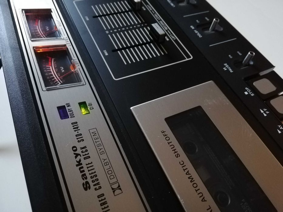 Stereo Cassette Deck SANKYO STD - 1410 - Impecabil/made in Japan Bacau • OLX.ro