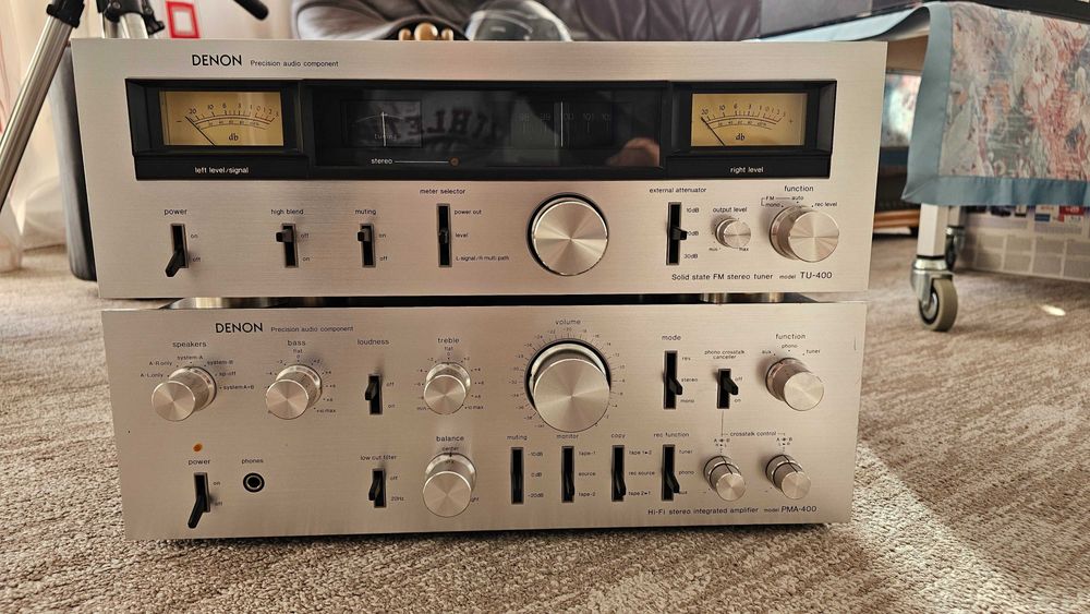 Denon PMA 400 Denon TU 400 ( statie, tuner) Ulmi • OLX.ro