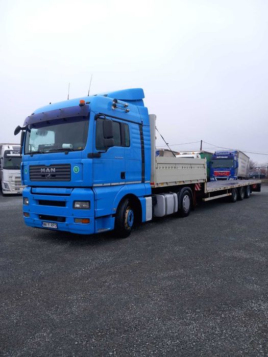 Man tga 480 cu platforma jumbo Baia Mare • OLX.ro