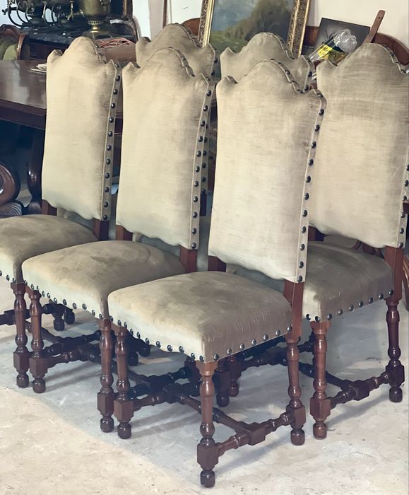 Set 6 Scaune vechi *** vintage / antic / vechi / retro *** Cristian ...