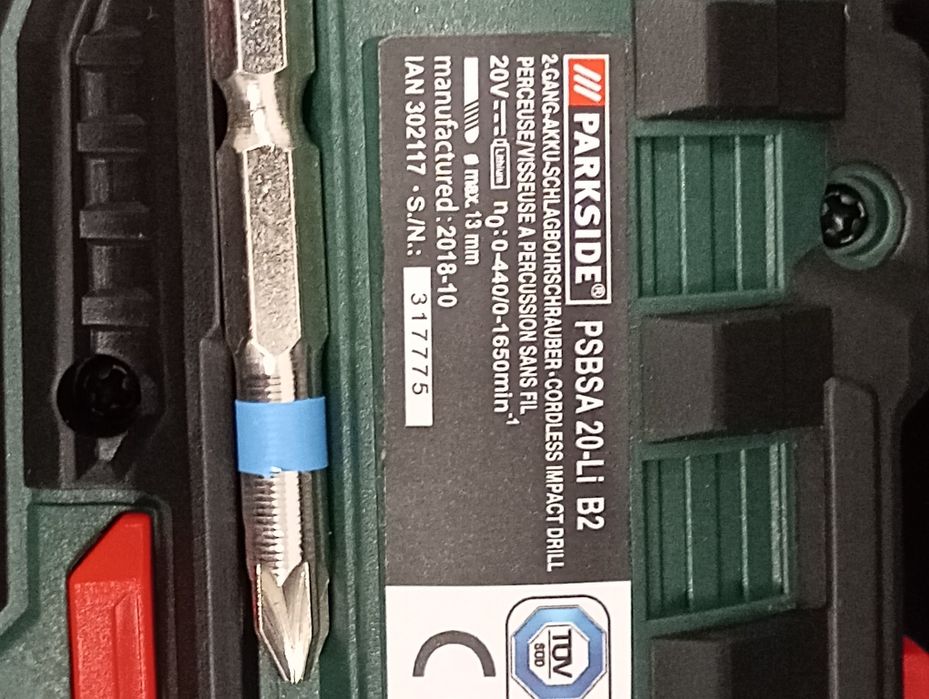 Filetanta percuție 20v PSBSA B2 Parkside 160 lei Giurgiu • OLX.ro