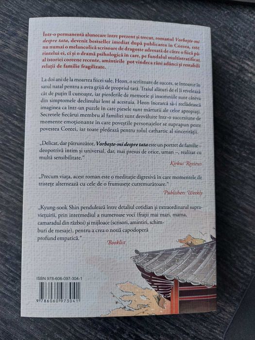 Carte - Vorbeste-mi despre tata [ Kyung-sook Shin ] Bucuresti Sectorul ...