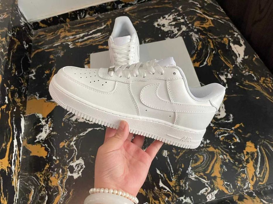 Nike Air Force 1 Low Alb Pantofi Sport Nike AIRFORCE 1 Bucuresti ...
