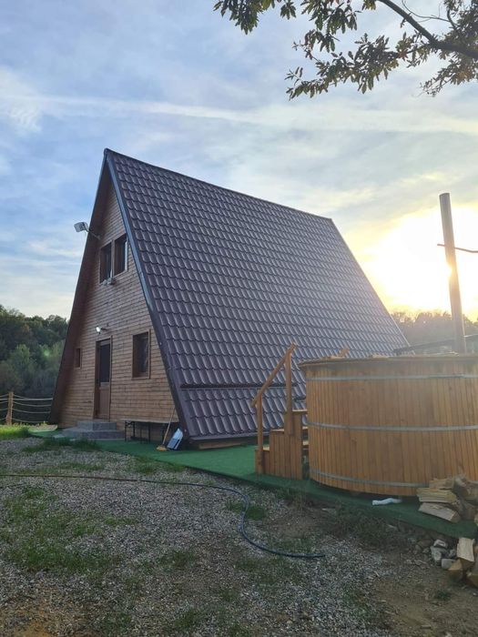 Construim case și cabane din lemn la cheie Sibiu • OLX.ro