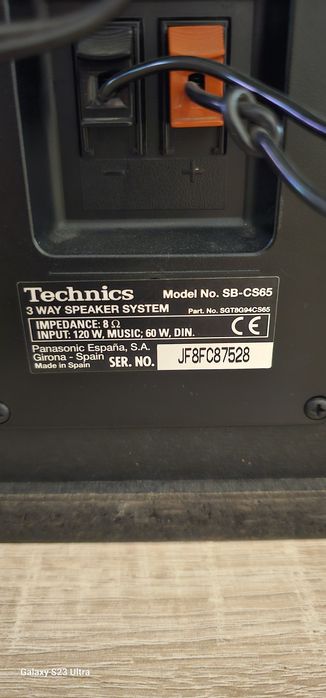 Technics boxe audio SB-CS 65 Pantelimon • OLX.ro