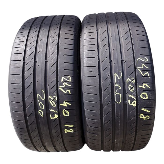 Anvelope Vara 245/40/18 Continental ContiSportContact 5 R18 93Y Iasi • OLX.ro