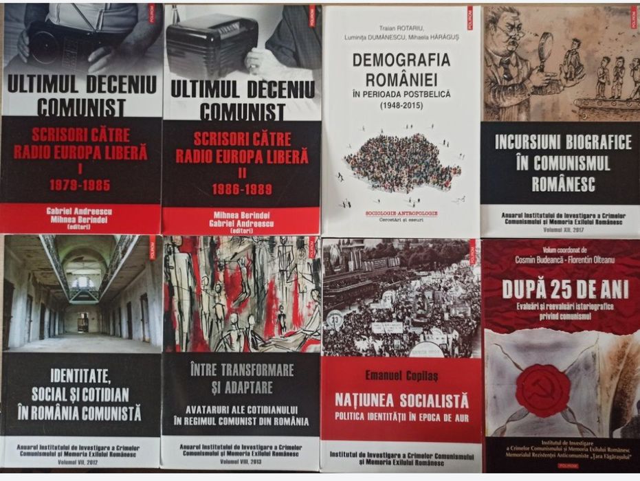 Carti de istorie despre istoria romanilor, comunism romanesc, razboaie ...