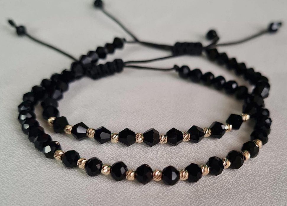 Bratari cu bilute de aur 14k Sibot • OLX.ro