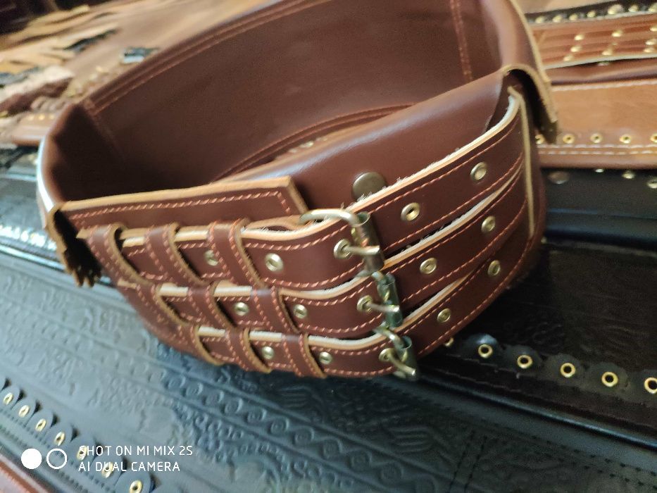 Chimir BARBATI/JUNIORI | art. premium, fabricat din piele GARANTIE ⁴⁸ ...