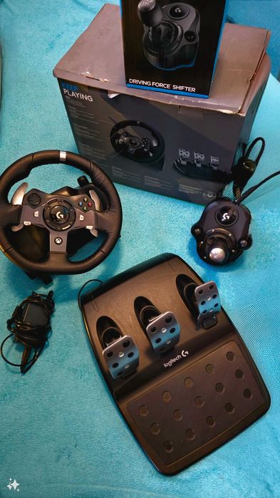 Logitech g920 +Shifter гр. София Модерно предградие • OLX.bg