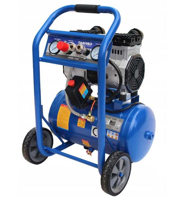 Compresor aer roti 16L fara ulei silentios 1100W stomatologie (TA382 ...