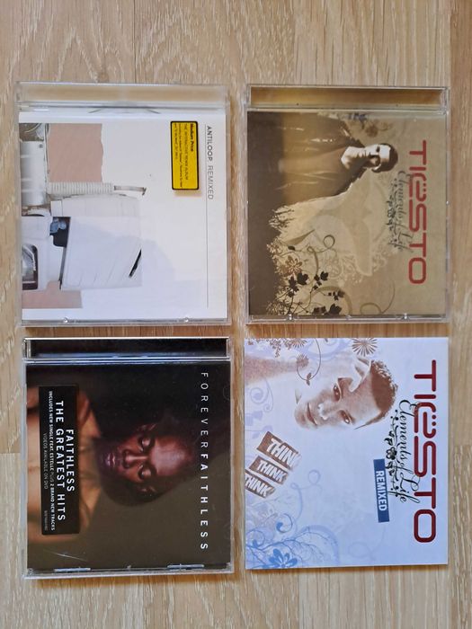 Pachet 4 CD Originale Eurodance - Antiloop, DJ Tiesto, Faithless ...