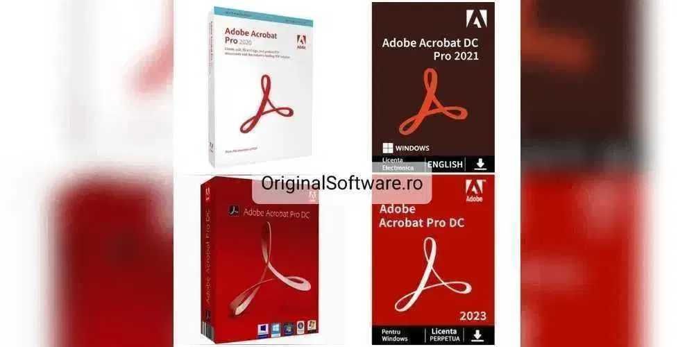 Adobe Acrobat PRO DC 2024 2023 2022 2021 Serial Key OriginalSoftwareRO ...