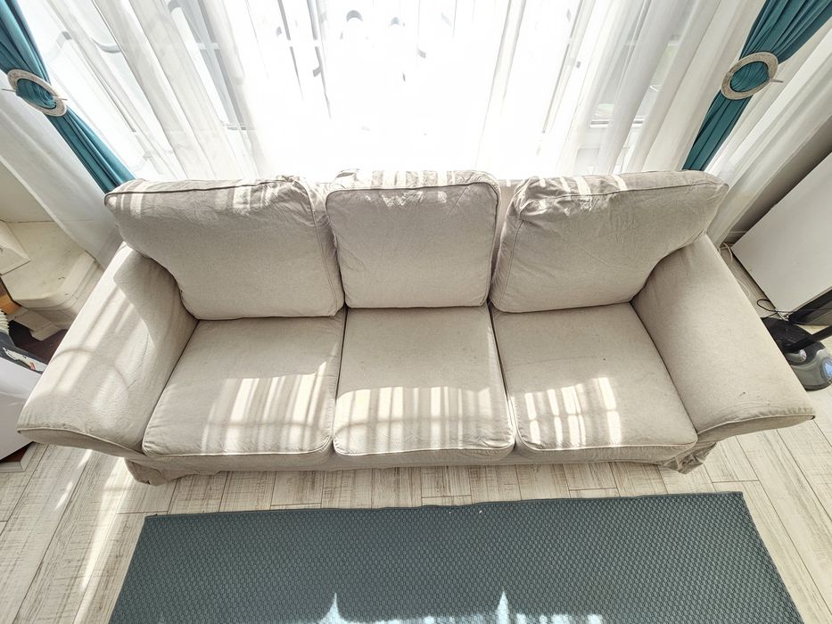 Canapea 3 locuri IKEA EKTORP Varteju • OLX.ro