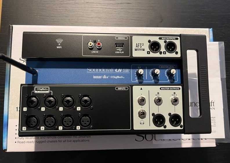 Mixer digital Soundcraft Ui-12 Alba Iulia • OLX.ro
