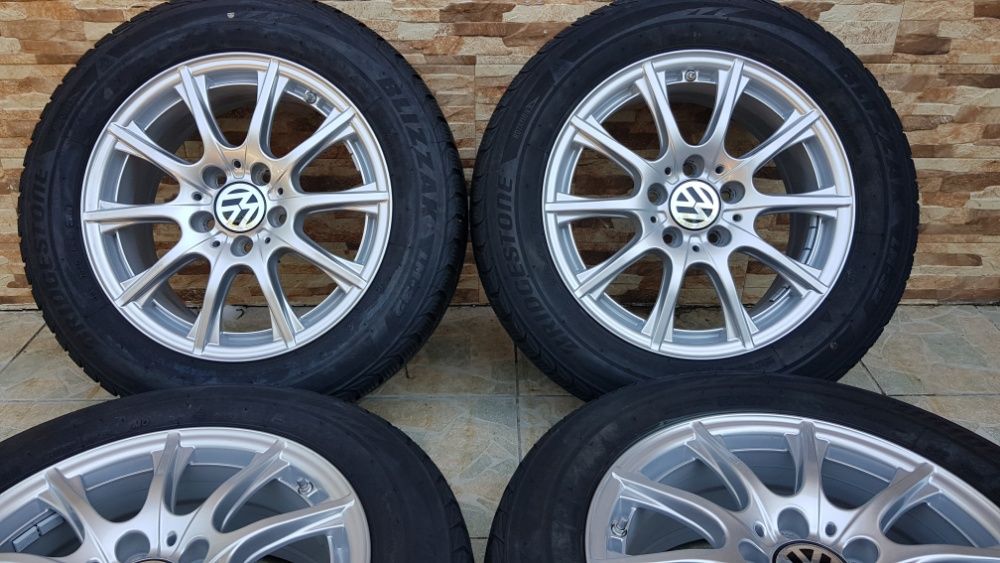 Jante spitate foarte frumoase 5x112 R16 pt VW Passat-Golf-Jetta-Touran ...