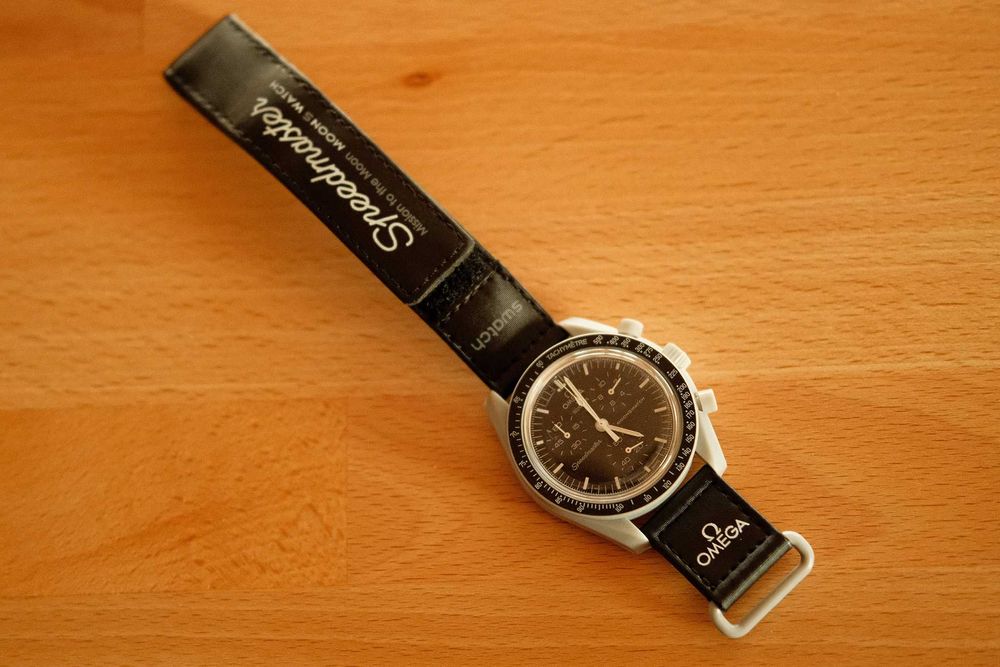 Omega x Swatch MoonSwatch REP - Mission to the Moon Bran • OLX.ro