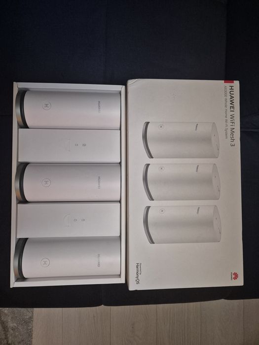 Huawei WiFi 6 Mesh 3 (AX3000) – 3 buc Pitesti • OLX.ro
