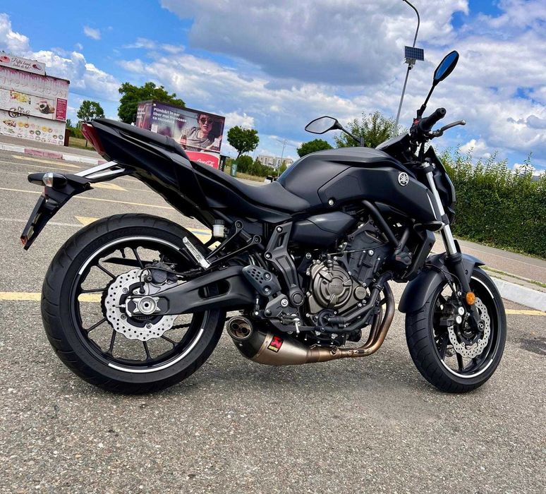 Yamaha MT07 2019 - evacuare Akrapovich Ploiesti • OLX.ro