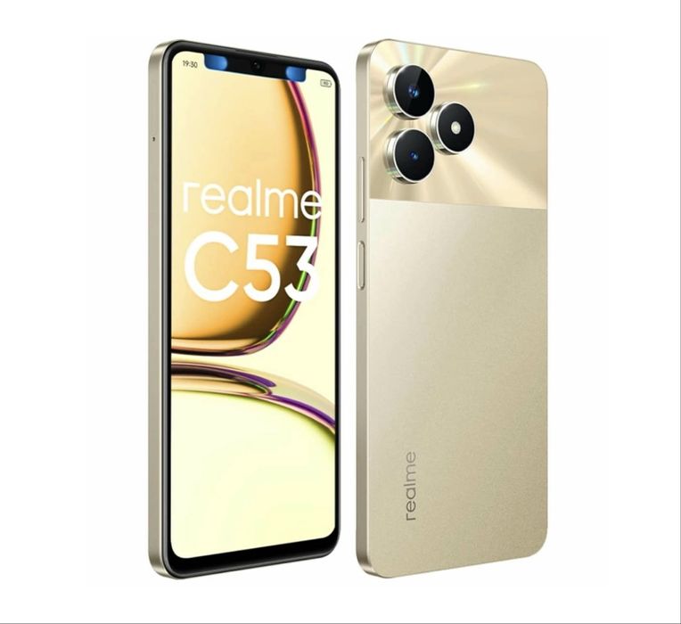 НОВ!!! Realme C53, Dual SIM, 8GB RAM, 256GB, 4G, Champion Gold гр. Стара Загора Опълченски • OLX.bg